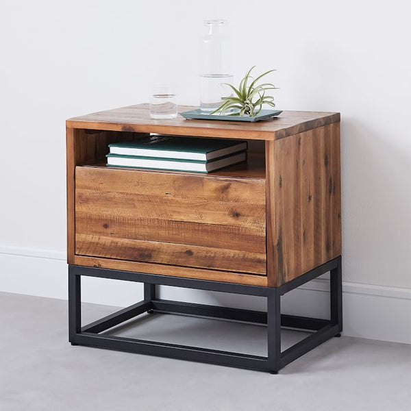 Industrial nightstand store